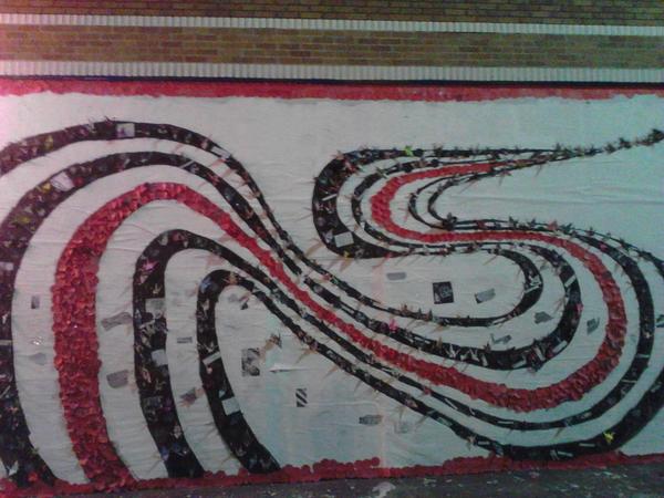 Le « Figure 8 Wall » rénové – Pinkushion